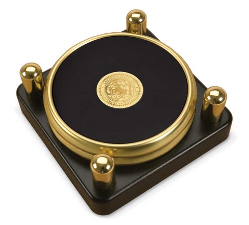 Set of Two Coasters - Brass